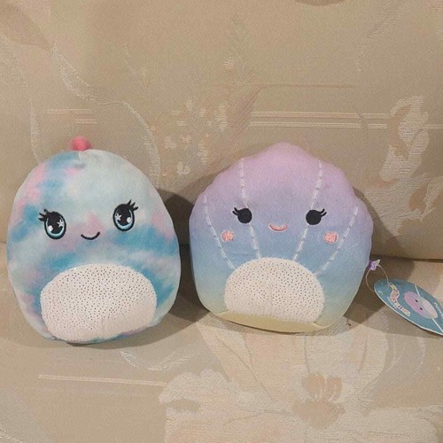 Squishmallow Lot: Shauna the Shell (6 in) & Scented Mystery Squad ...