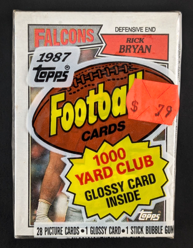 1987 Topps Football Cello Pack 28 Cards One Glossy Card Sealed | eBay