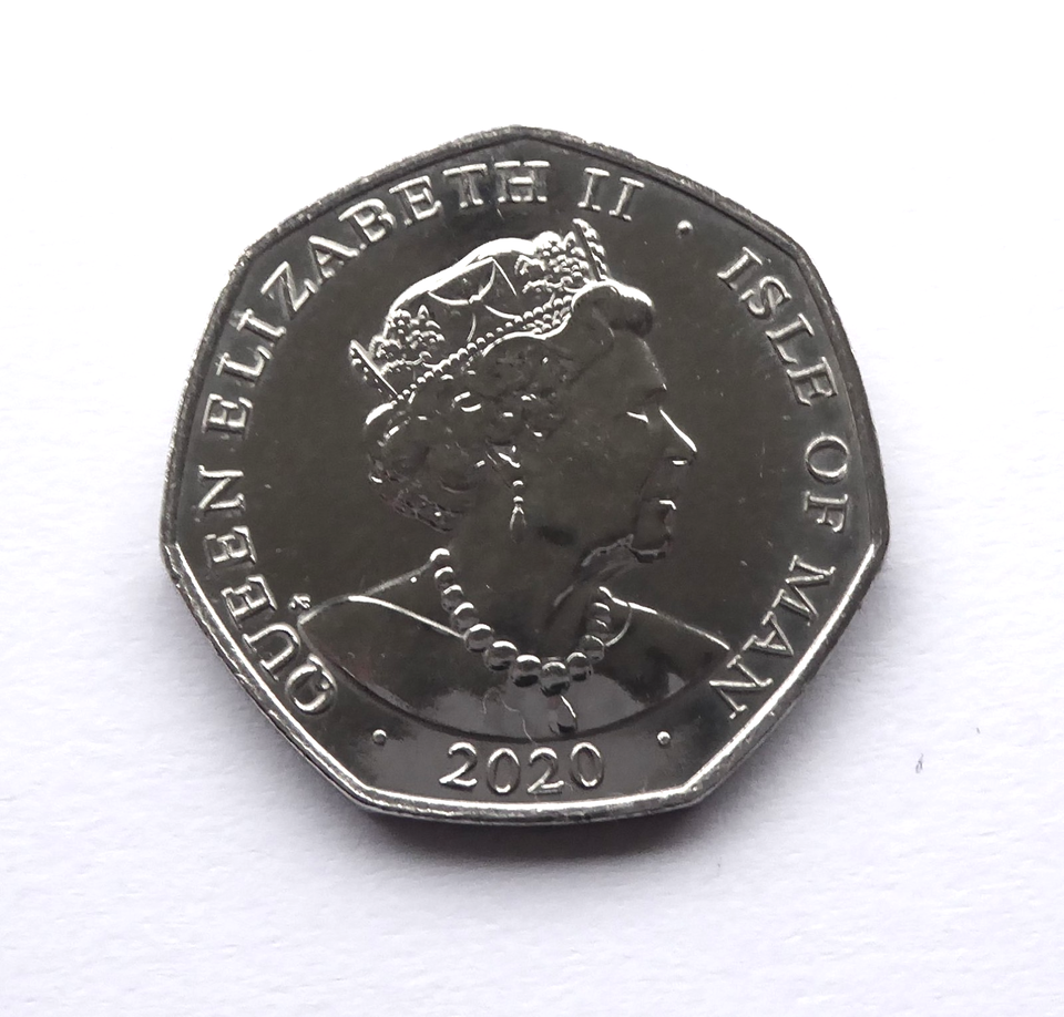 2020 "JOLLY ROGER" PIRATE SHIP PETER PAN ISLE OF MAN 50p COIN - IoM ...