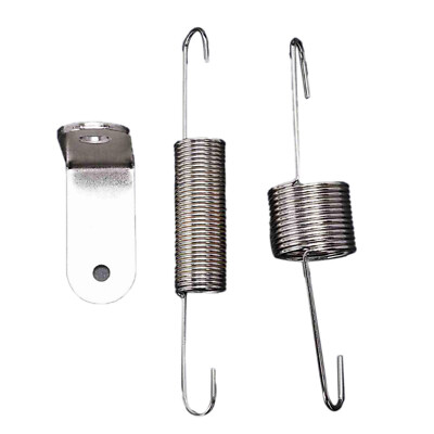 Dual Springs Chrome Throttle Return Spring Bracket for Chevy Ford Mopar ...