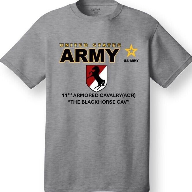 2ND ARMORED CAVALRY ACR * SECOND DRAGOONS*EMBLEM* SHIRT*ARMY OFFICIALLY ...