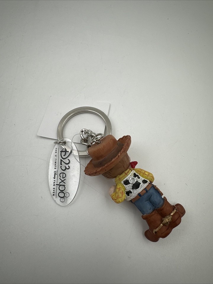 D23 Disney Expo 2024: Precious Moment Toy Story Woody Keychain (D5) | eBay