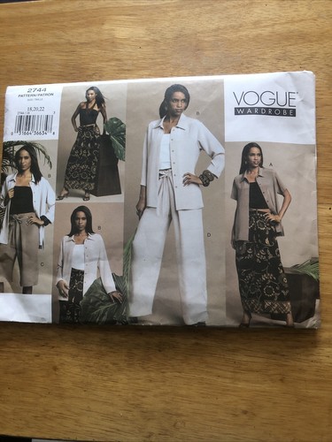 Vogue 2744 Pattern size 18–22 | eBay