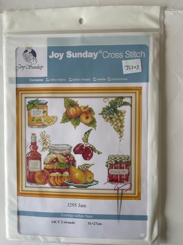 Joy Sunday Cross Stitch Kit - Jam J295 | eBay UK