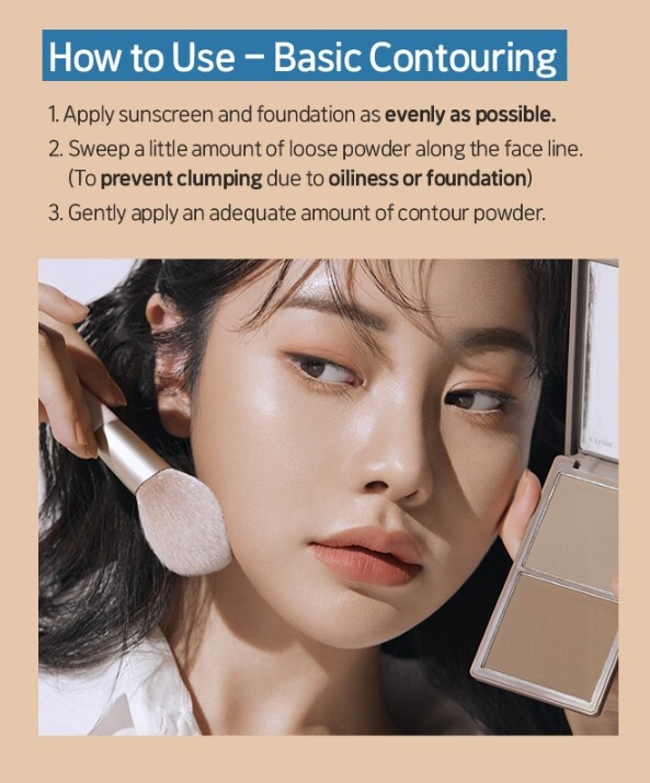 ETUDE Contour Powder 5g+5g #01 Creator Pressed Powder Shading K-Beauty ...