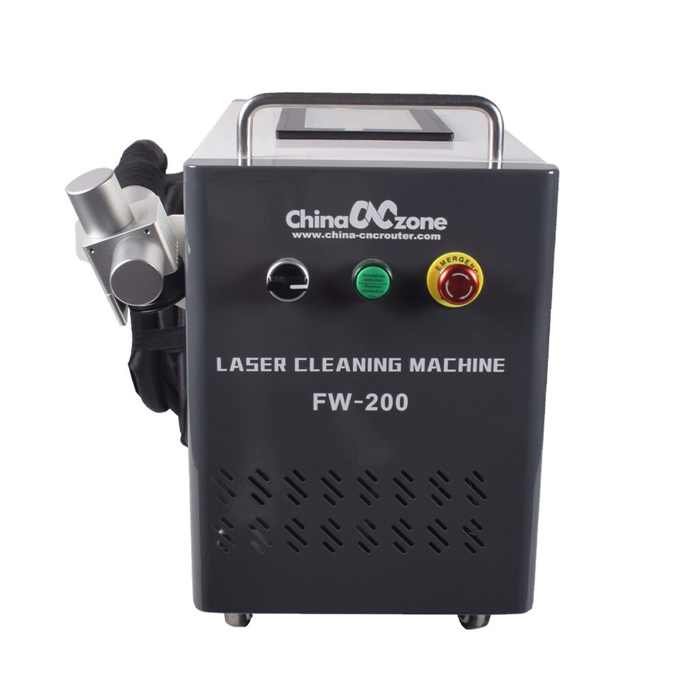 200W Portable Handheld Pulse Laser Cleaning Machine Rust Removal Laser ...