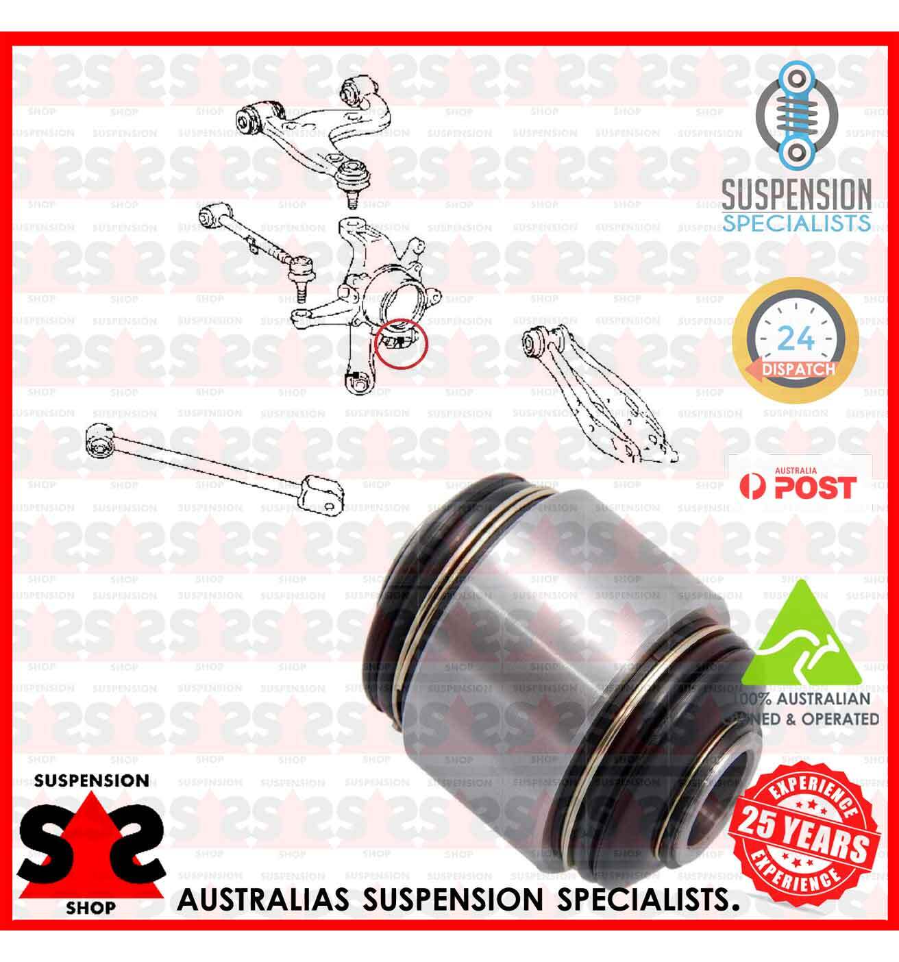 Rear Axle Lower Mounting, Control/Trailing Arm Suit TOYOTA Altezza (_E1 ...