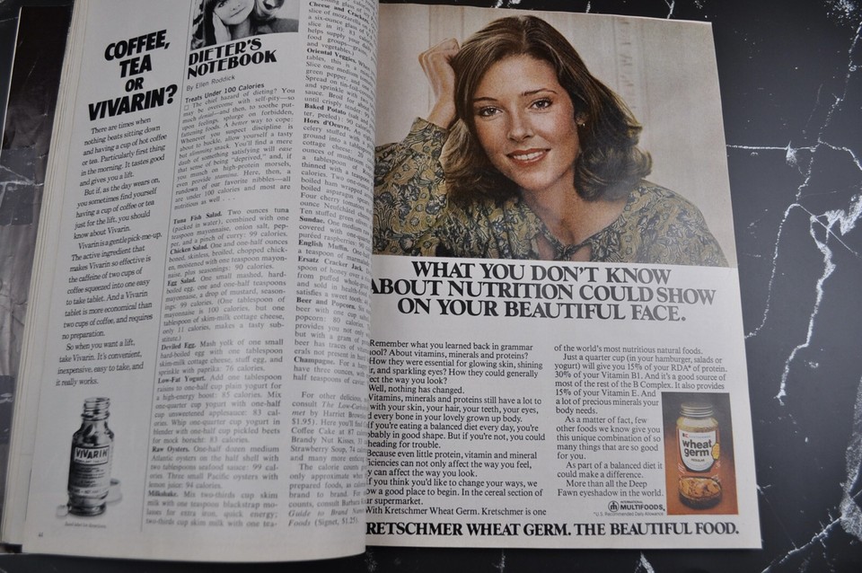 Vintage Cosmopolitan Magazine January 1978 Bitten Knudsen by Scavullo ...