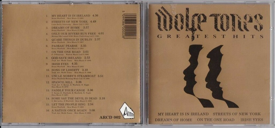 Greatest Hits by Wolfe Tones (CD) 5390872011521| eBay