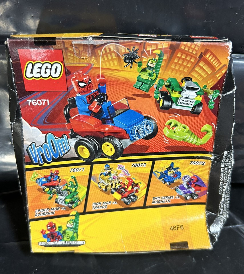 Marvel Super Heroes Mighty Micros RETIRED LEGO 76071 Spider-Man vs ...