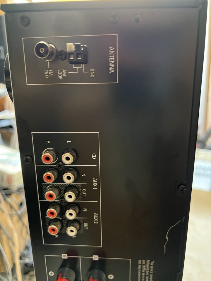 Insignia NS-STR514 2 Channel AM FM Stereo Bluetooth Receiver AMP ...