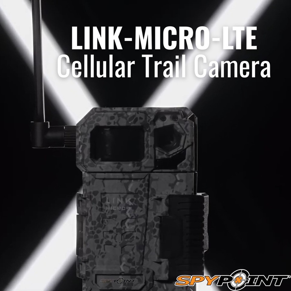 Spypoint LINK-MICRO-LTE-V Cellular Trail Camera with 32GB Micro SD Card ...