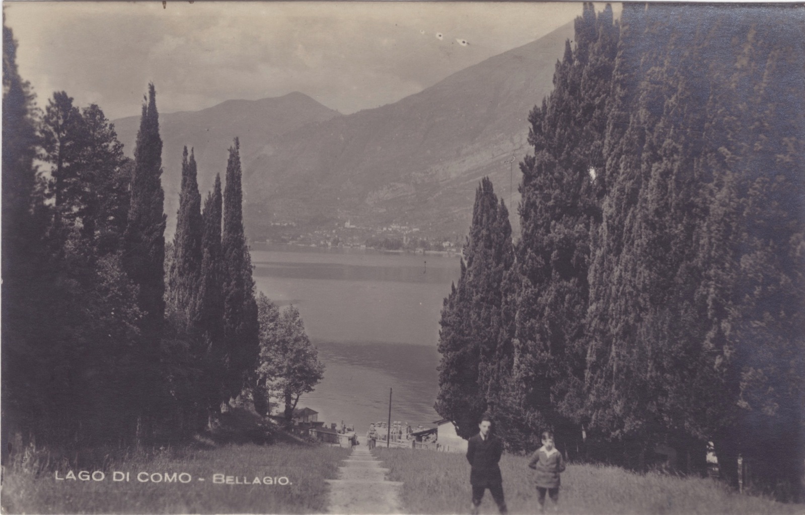 Lake Como Bellagio Italy Italia Photo Card on Paper Postcard | eBay