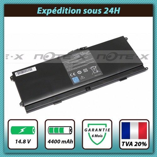 Batterie d'Ordinateur Portable 14.8V 4400mAh 64Wh Pour Dell XPS 15z FR ...