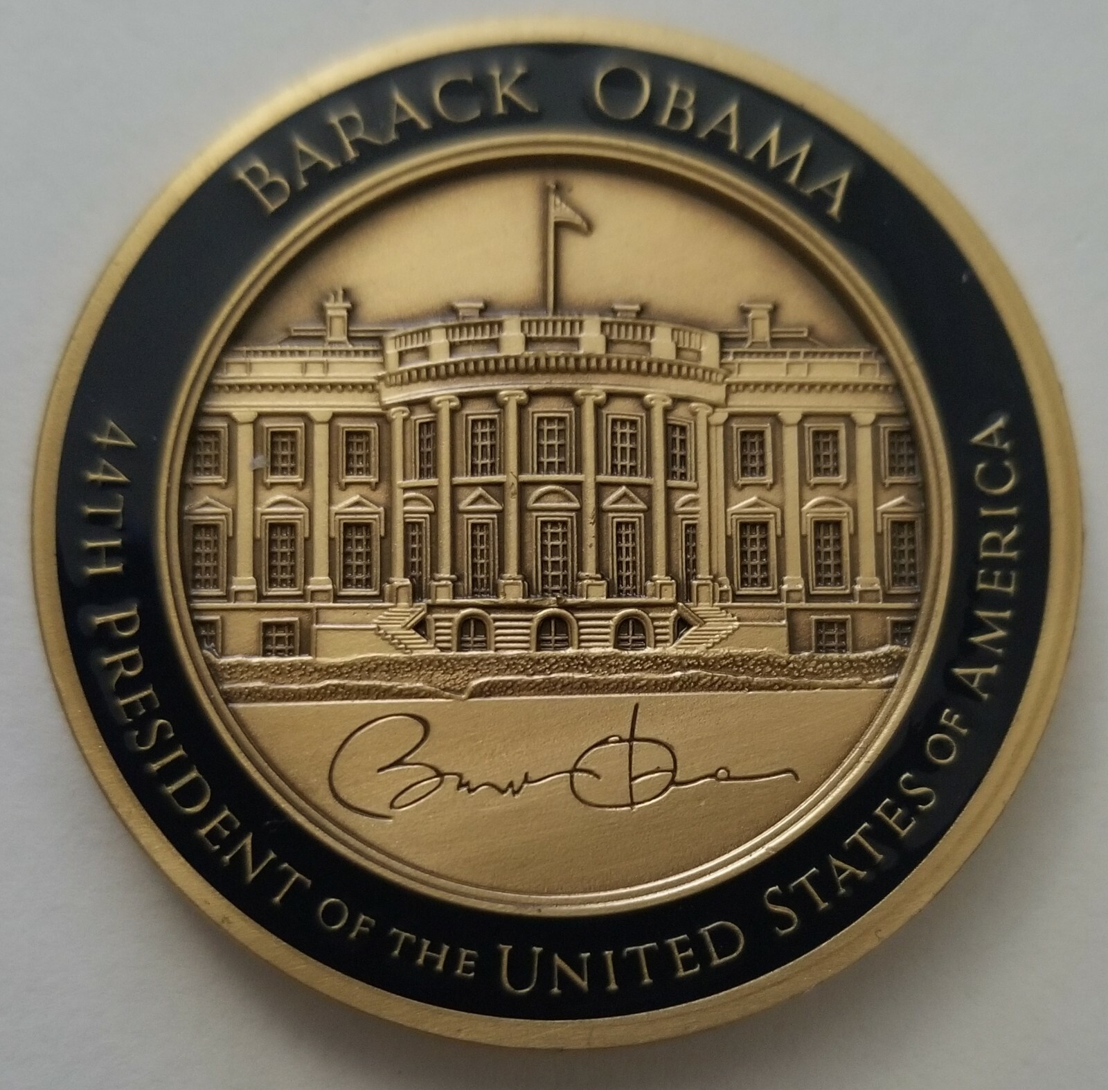 Lot of 2: Official POTUS Barack Obama VPOTUS Joe Biden White House ...