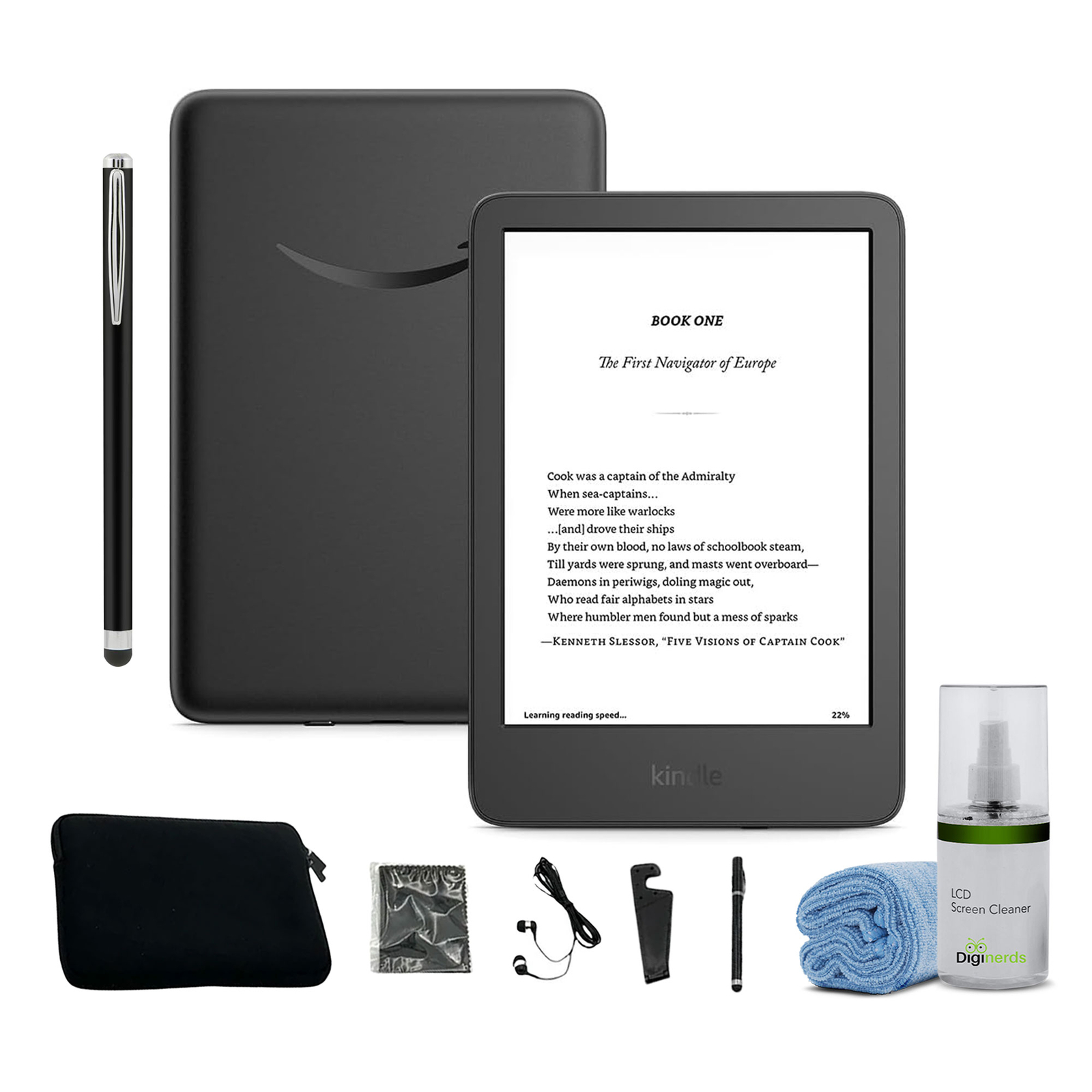 Kindle (16 GB) - 2024 - Lightest and most compact Kindle, with glare-free