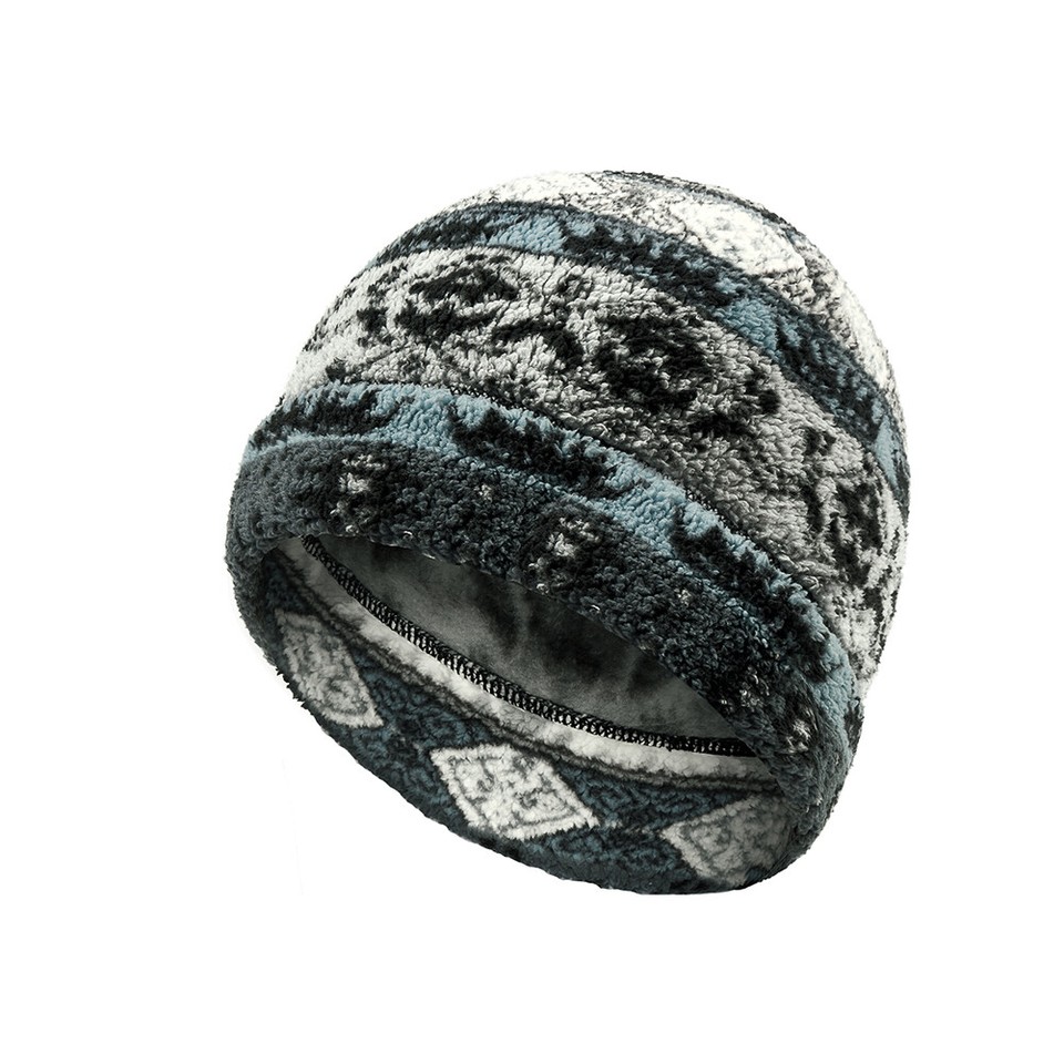 Cold Weather Running Cap Winter Thermal Beanie Ski Soft Skull Hat ...