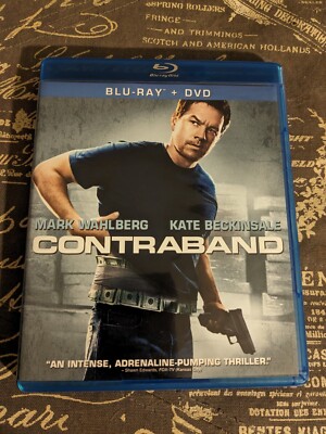 Contraband (Blu-ray / DVD, 2012, Widescreen) Mark Wahlberg & Kate ...