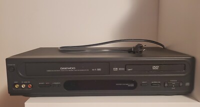 Daewoo DV6T834N DVD/VCR Combo Hi-Fi Stereo VHS Video Recorder Player ...