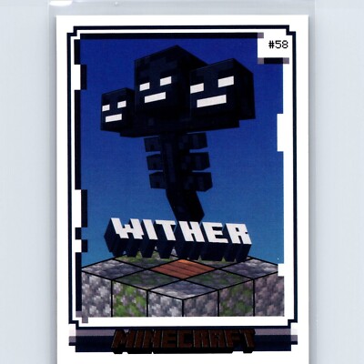 2024 Panini Minecraft Wither Base #58 | eBay