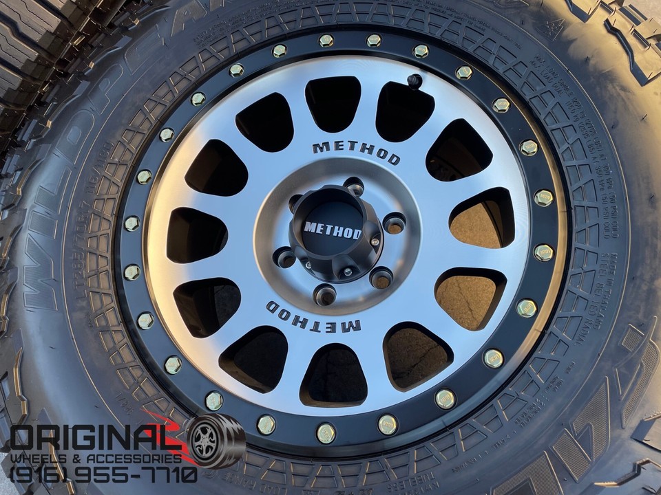17x8.5 METHOD MR305 NV WHEELS 2657017 Falken AT4w TIRES TACOMA 4Runner ...