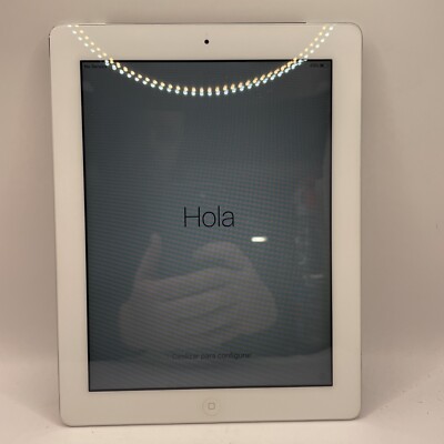 A1397 Apple iPad 2 32GB, Wi-Fi 9.7in - White W/ Charger White/Silver ...
