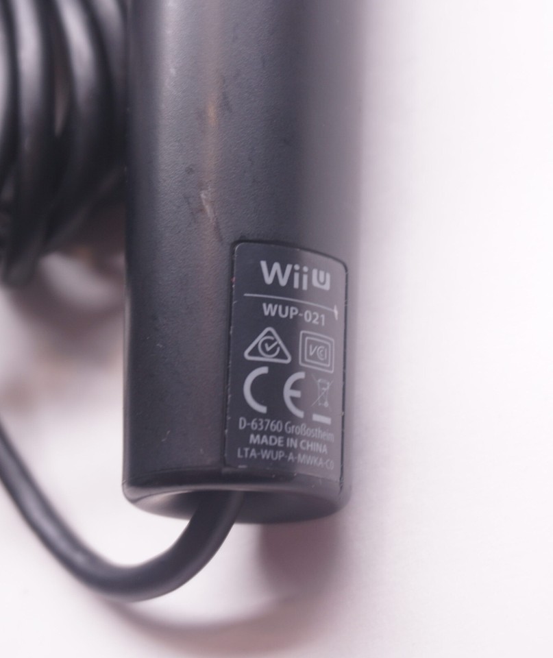Nintendo Wii U Microphone WUP-021 Wired USB Tested for Karaoke Official ...