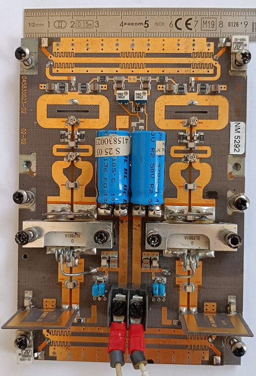 250 W - 432 MHZ amateur radio power amplifier CW SSB FM DVBT DVBS - 2 X ...