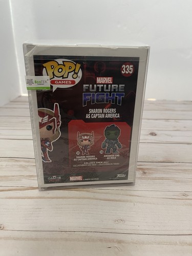 Funko Pop Sharon Rogers as Captain America #335 Marvel Future Fight ...