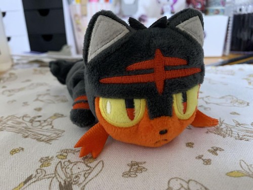 Pokemon Center Pokemon Litten Kutari Plush Stuffed Toy | eBay