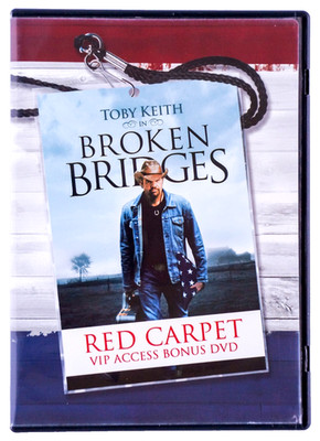 Toby Keith in Broken Bridges Red Carpet VIP Access Bonus DVD 2006 NR 62 ...