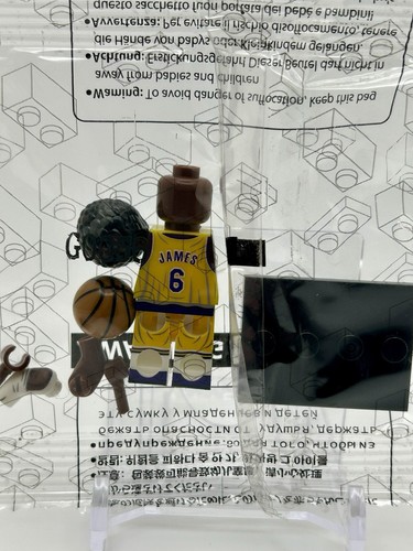 LIMITED LEGO LeBron James - Mini Figure & LA Lakers Jersey #6 🔥SEALED🔥 ...