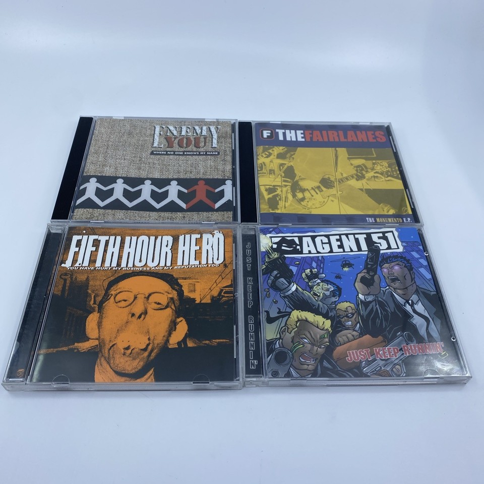 Lot of 14 Punk CDs From Various Articsts - See Description for Titles ...