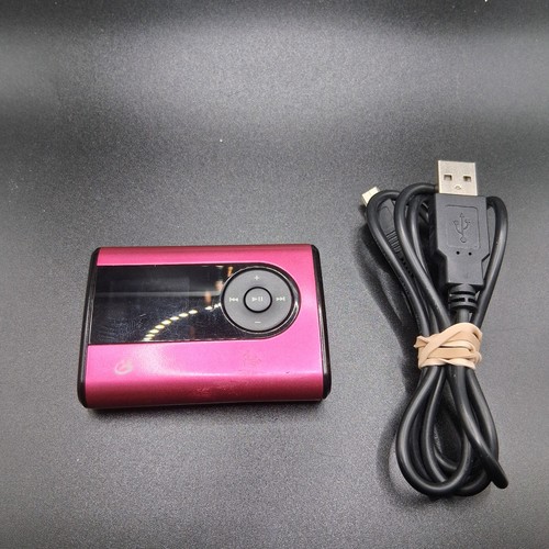 GPX Digital MP3 Player (Pink) 2GB Model MW240P Tested & Working w/ Cord ...