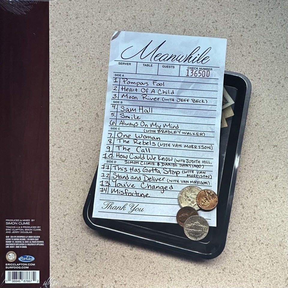 Limited edition vinyl record Eric Clapton Meanwhile Eric Clapton | eBay