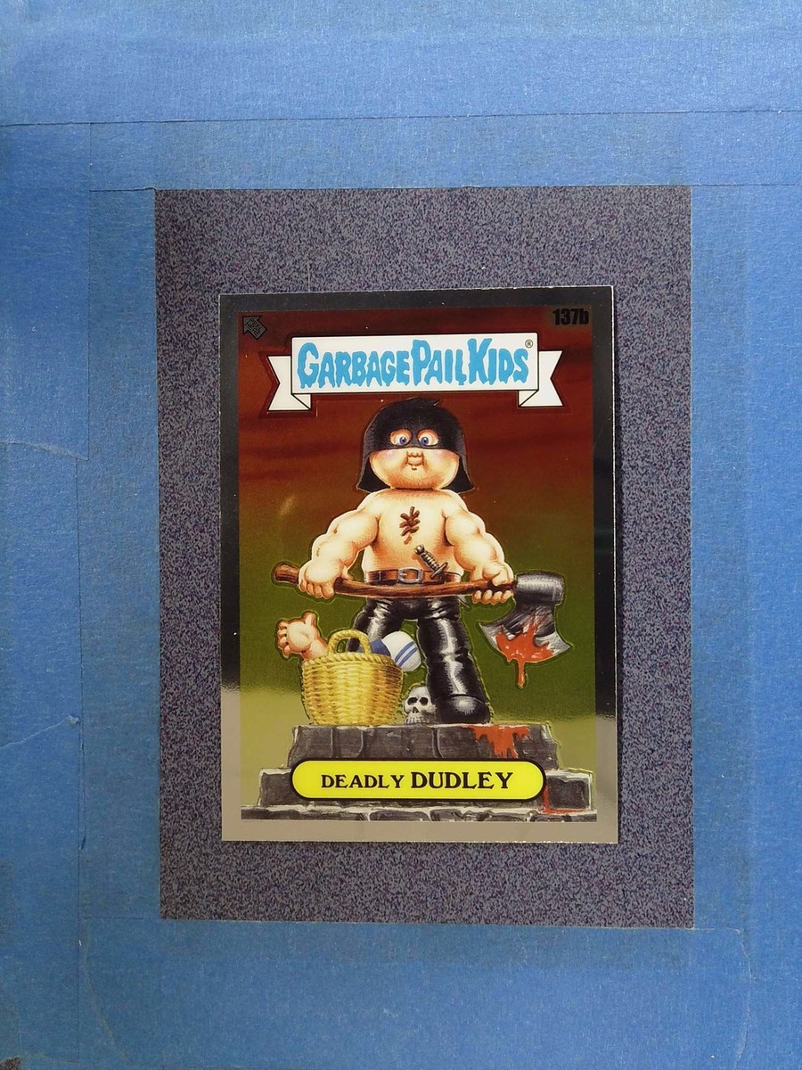 Garbage Pail Kids Series 1986 Topps Garbage Pail Kid Deadly Dudley ...