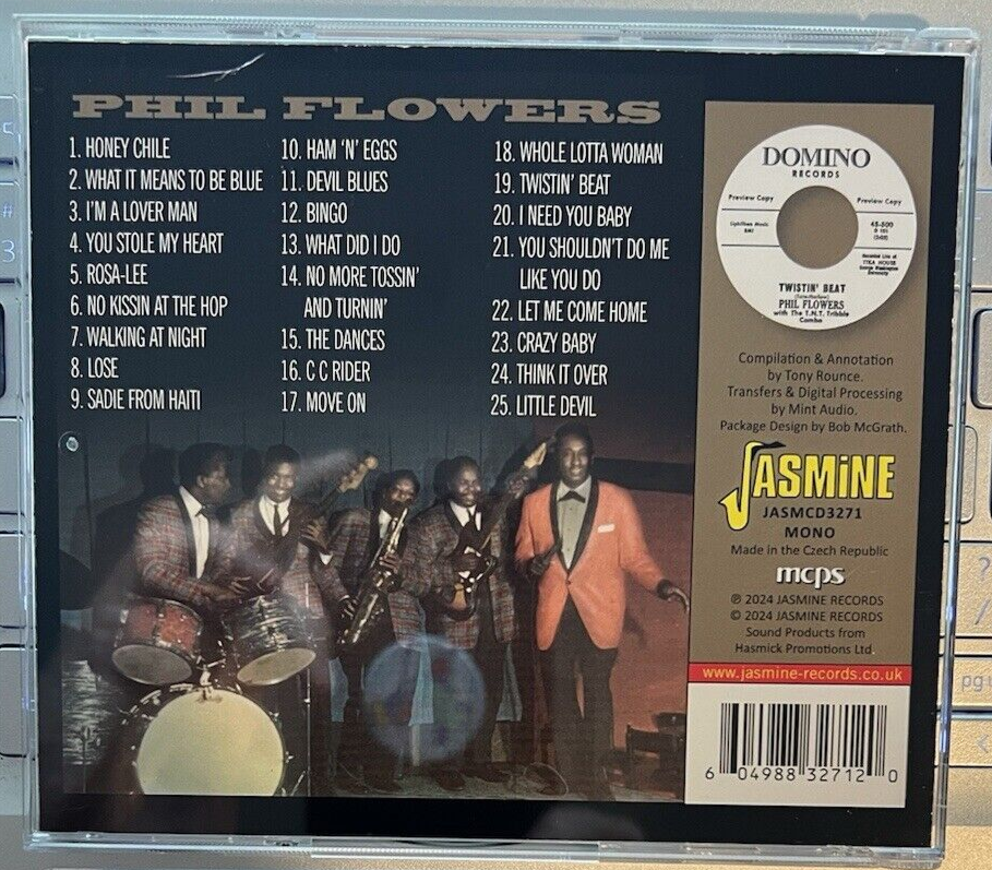 D.C. Rider: Washington Rhythm & Blues 1958-1962 by Phil Flowers (CD ...