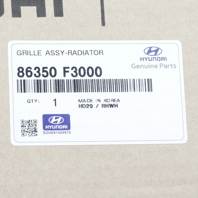 2017 2018 Hyundai Elantra Sedan Grille Gril 86350F3000 OEM for sale ...