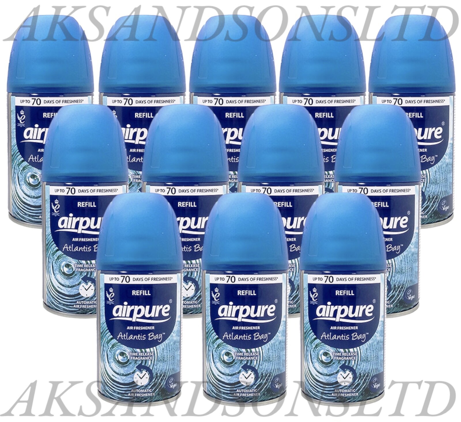 AIRPURE AUTOMATIC SPRAY REFILLS 250ML AIR FRESHNER AIRPURE CHOSE YOUR ...