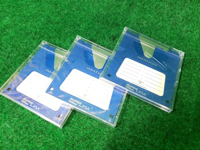 Imation SuperDisk 120MB (3-Pack w/Jewel Cases) LS-120 Super Disk | eBay
