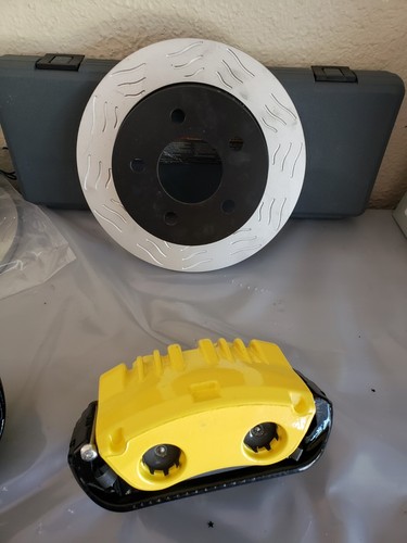 Custom Break Caliper 2000 Ford Mustang Cobra. Powdercoated And Akebono ...