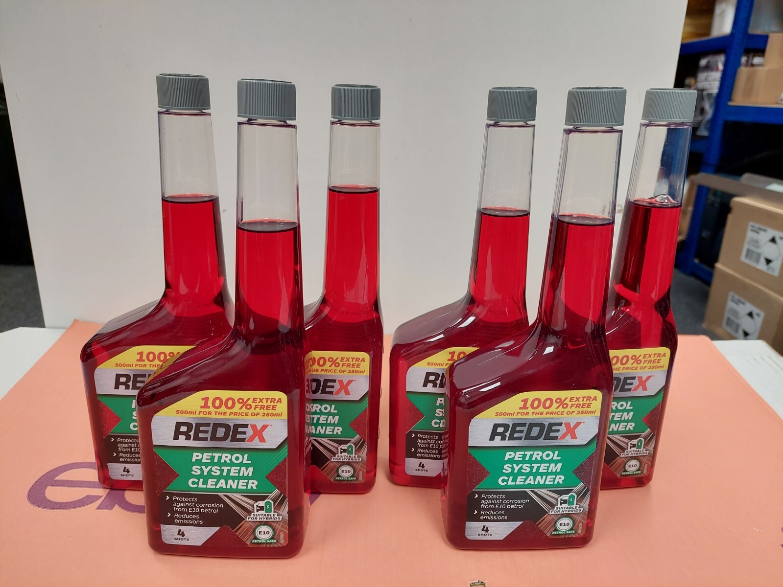 REDEX PETROL INJECTOR CLEANER FUEL SYSTEM TREATMENT CAR EXHAUST 500ML 6 ...