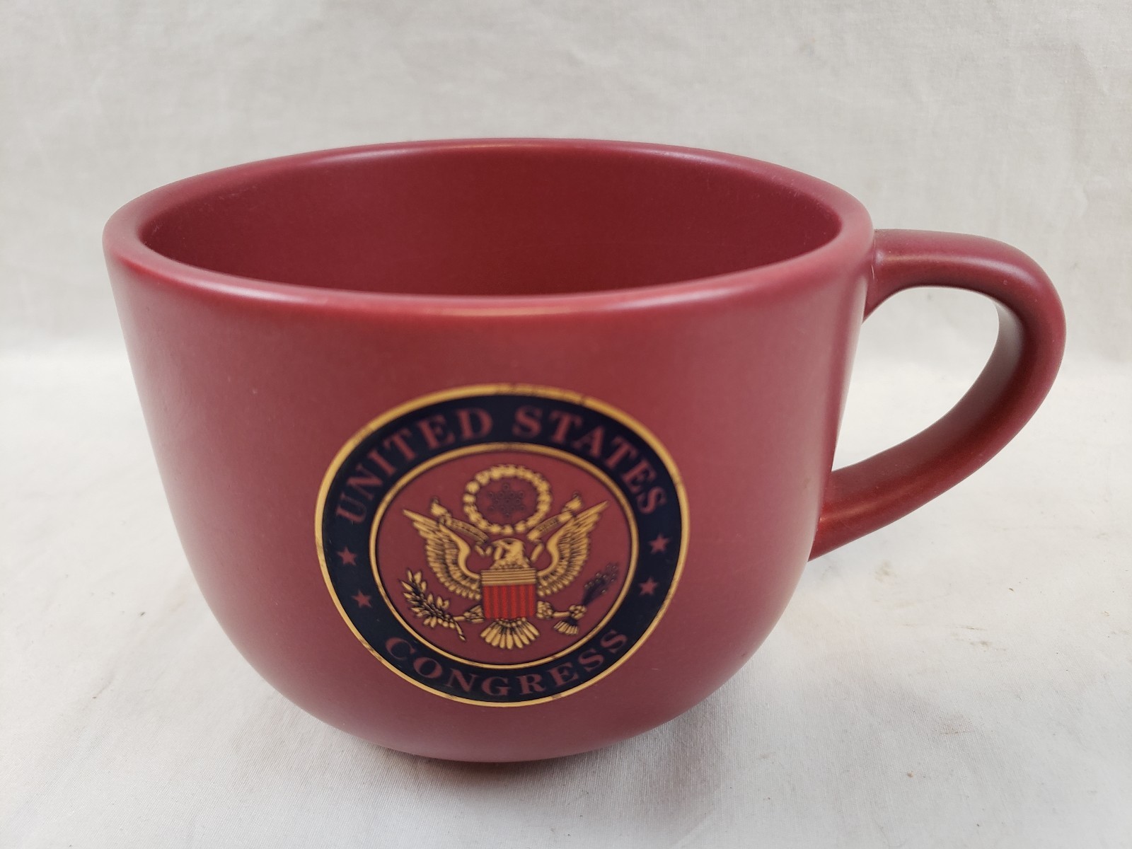 United States U. S. Congress Coffee Cup Mug Red or Purple Ceramic Made ...