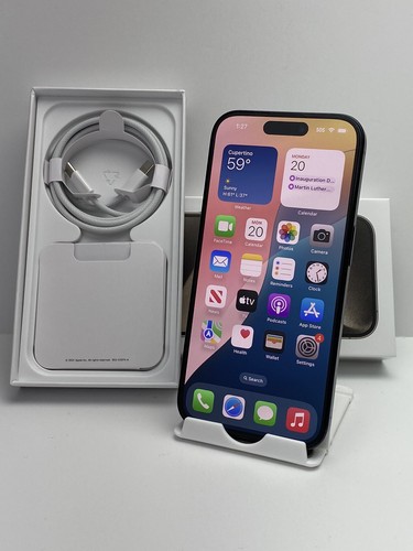 Apple iPhone 15 Pro A2848 256GB Blue Titanium! Unlocked device! Clean ...