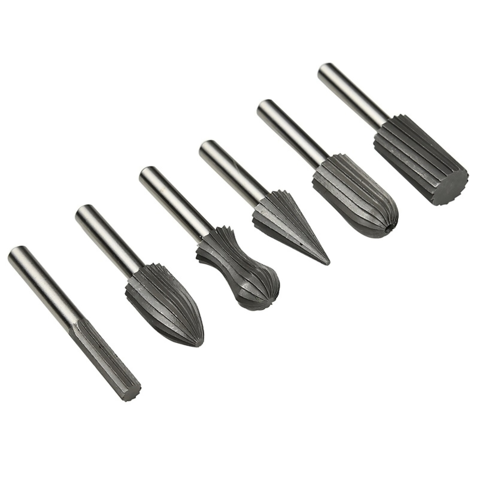 5Pack 30mm Tungsten Steel Rotary File Cutter Engraving Grinding Bit Kit ...