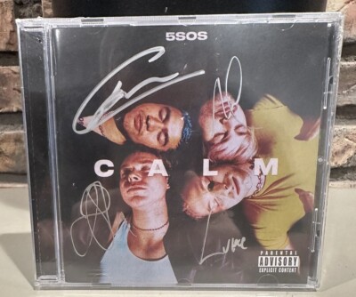 Autographed 5SOS 5 Seconds of Summer “CALM” CD Signed | eBay