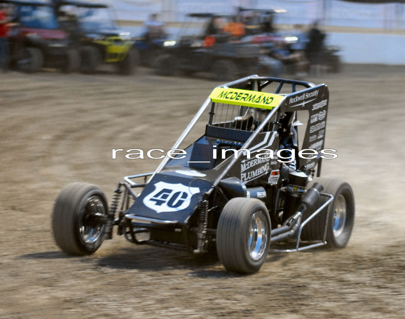 2023 --- CHASE McDERMAND #40 XTREME OUTLAW MIDGET 8x10 GLOSSY PHOTO ...