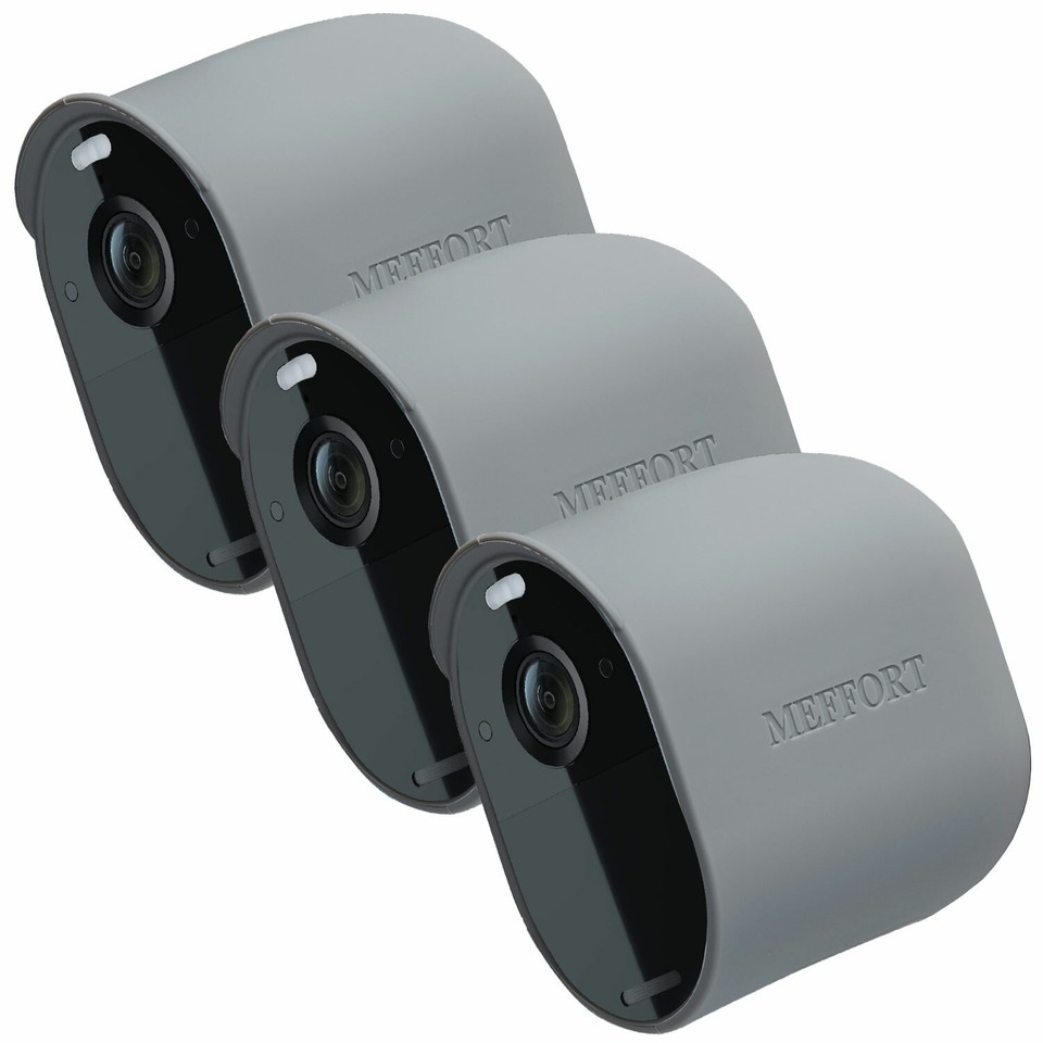 Silicone Skin Case Cover with Weather Protection For Arlo Essential ...