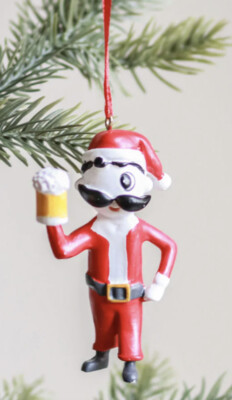 NATIONAL BOHEMIAN BEER MR NATTY BOH CHRISTMAS ORNAMENT BALTIMORE ...