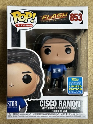 Funko Pop! Television Cisco Ramon #853 DC The Flash SDCC 2019 Vaulted ...
